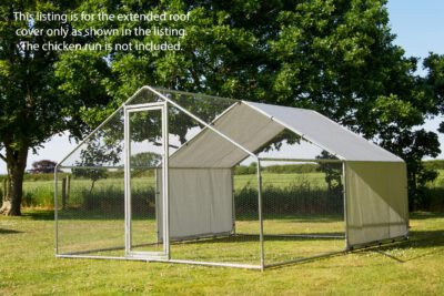 Alphapet® 3m x 2m EXTENDED Chicken Run Roof Cover - Alphapet®