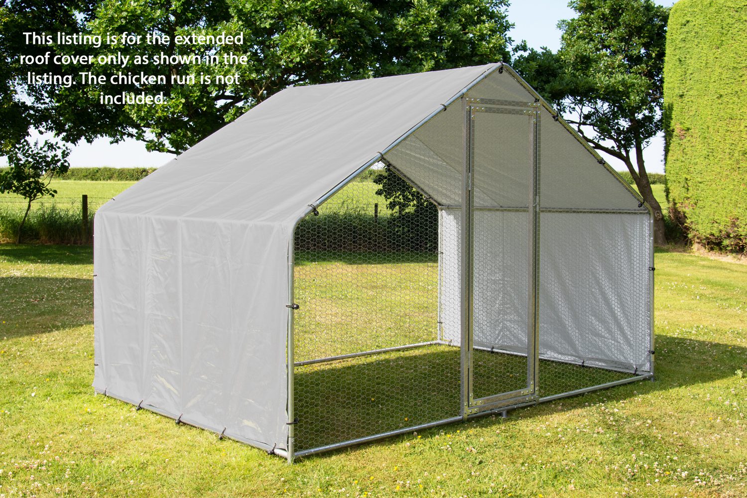 Alphapet® 3m x 2m EXTENDED Chicken Run Roof Cover - Alphapet®